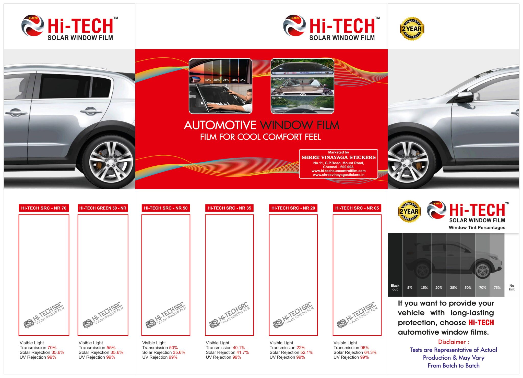 Residential Solar Window Film | Shree Vinayaga Stickers