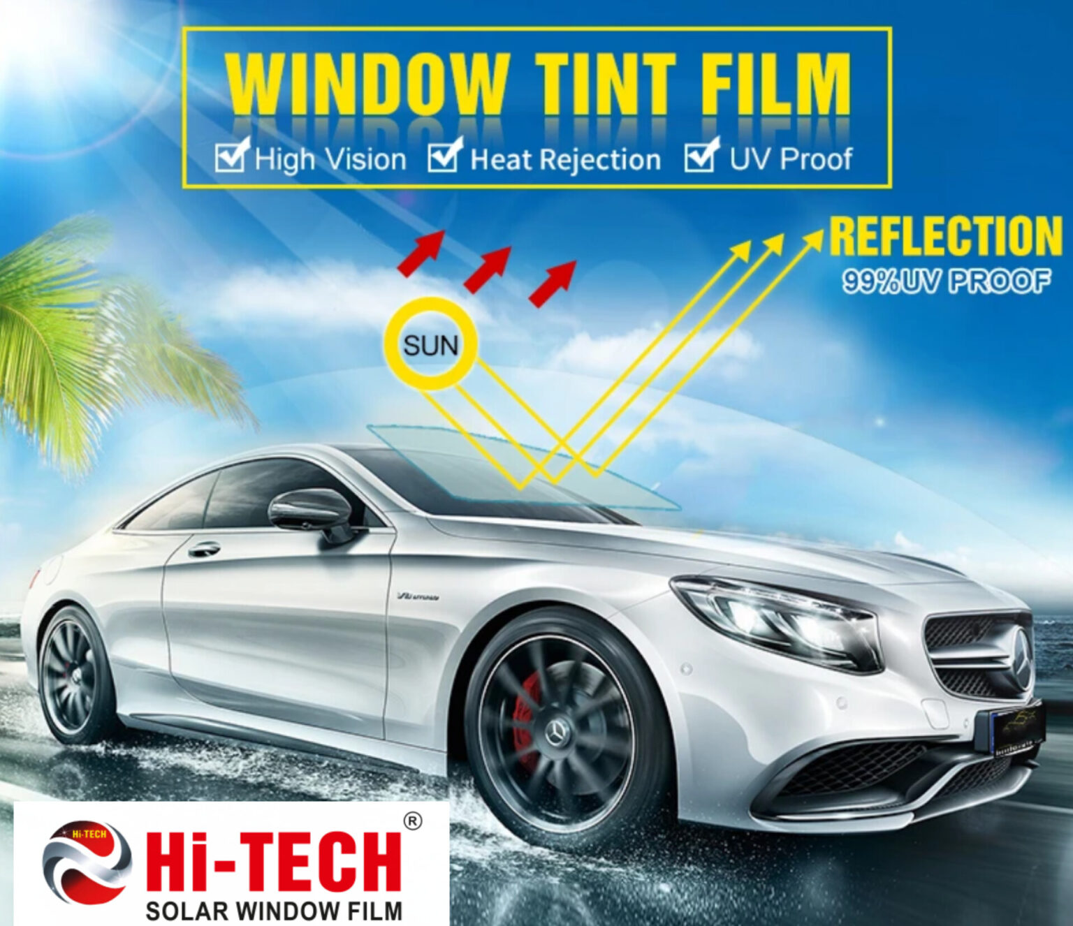 NANO CERAMIC IR SHIELD FILMS HI-TECH - Hi-Tech Suncontrol Film